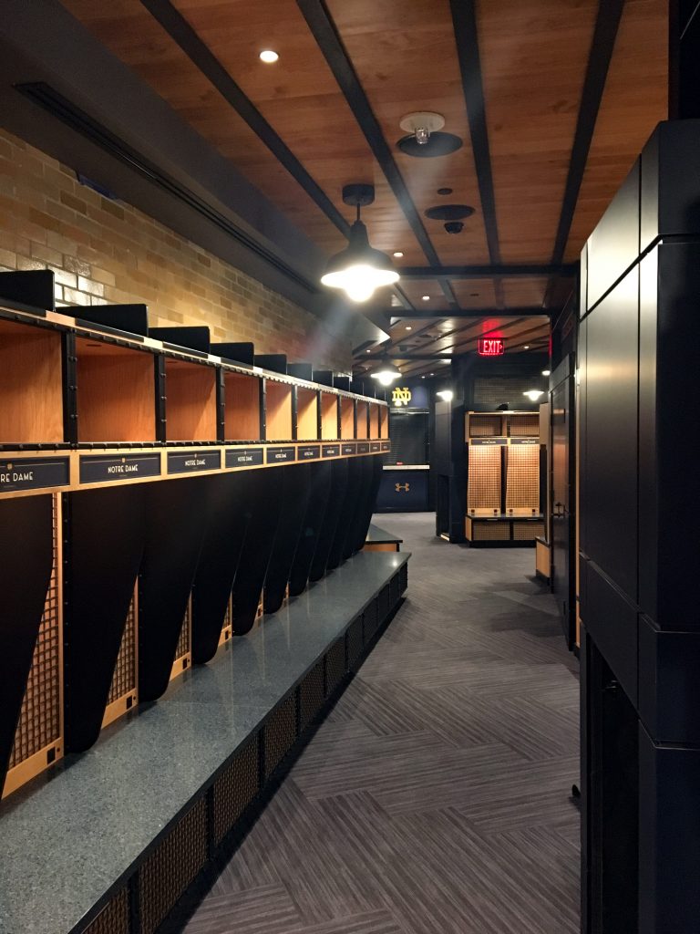 Build Like A Champion Today: JJ White Finishes Notre Dame Football ...